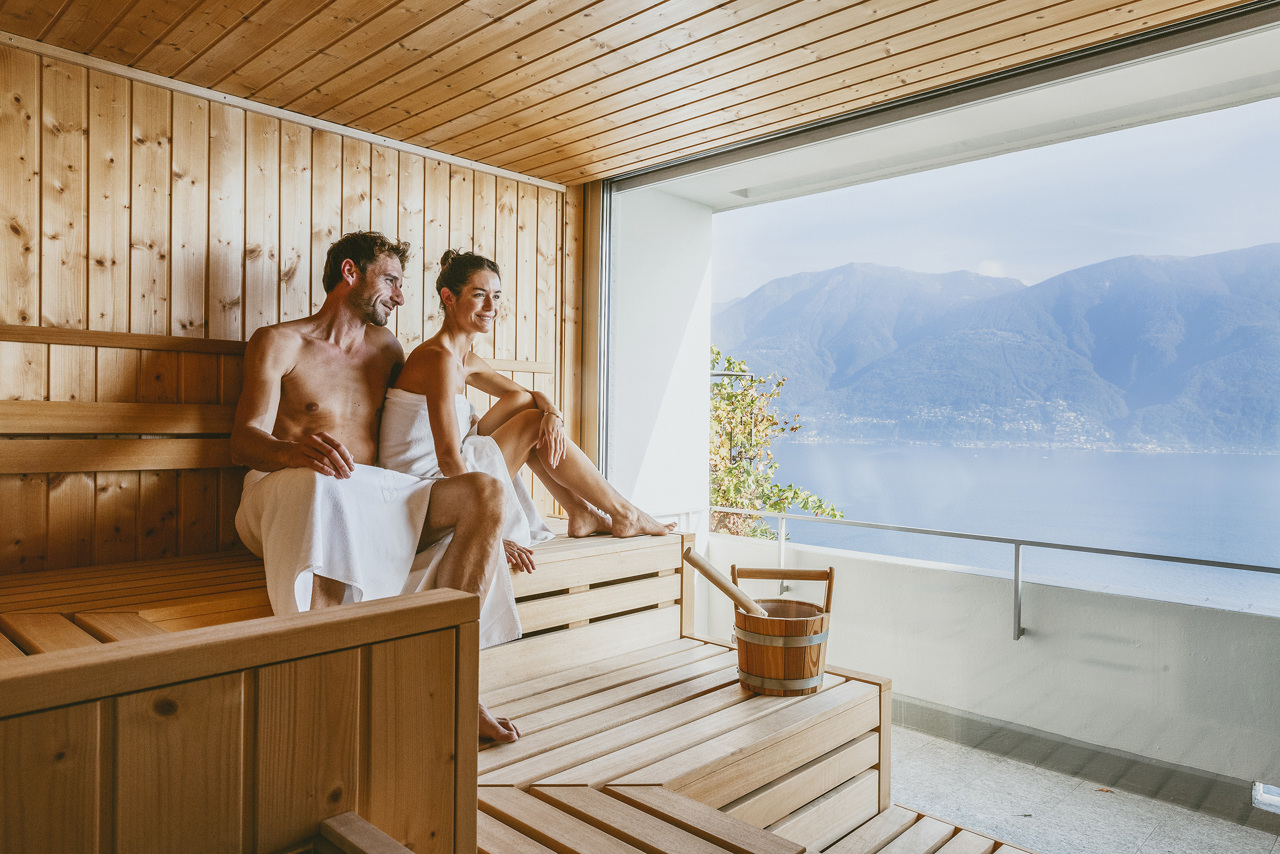 Sauna and well-being area